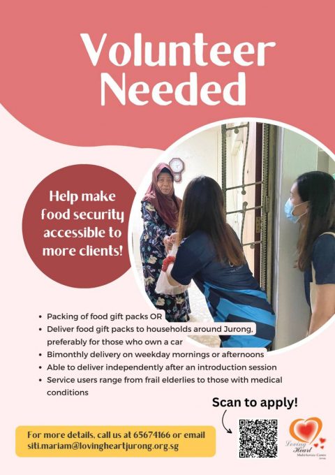 Volunteer - Loving Heart Multi-Service Centre (Jurong)